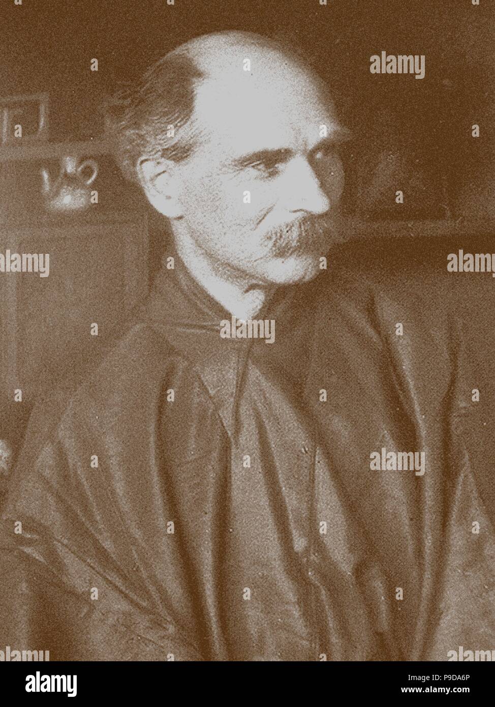 Siegfried Bing (1838-1905) at a dinner in the Japanese house of Mr ...