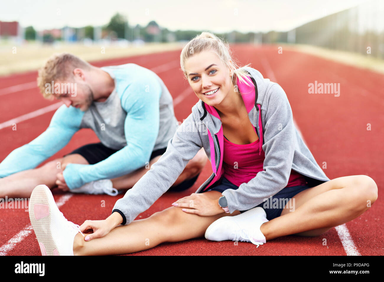 College Students Jogging High Resolution Stock Photography and Images ...