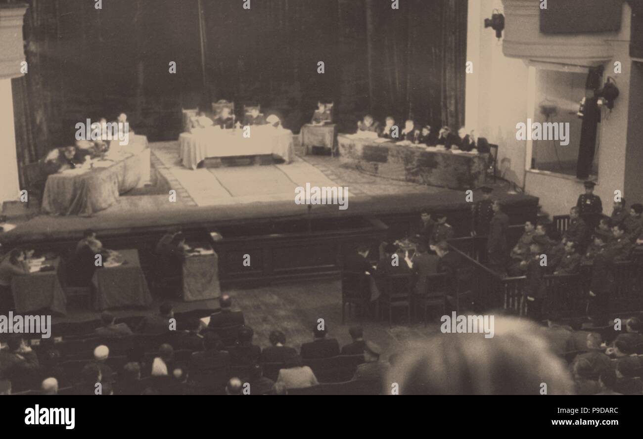 Khabarovsk War Crime Trial, December 1949. Museum: State History Museum ...