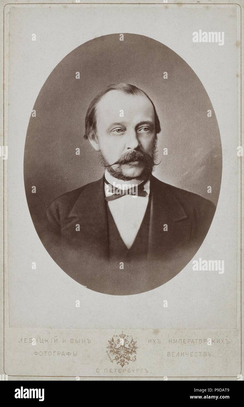 Portrait of Count Dmitry Andreyevich Tolstoy (1823-1889). Museum: State ...