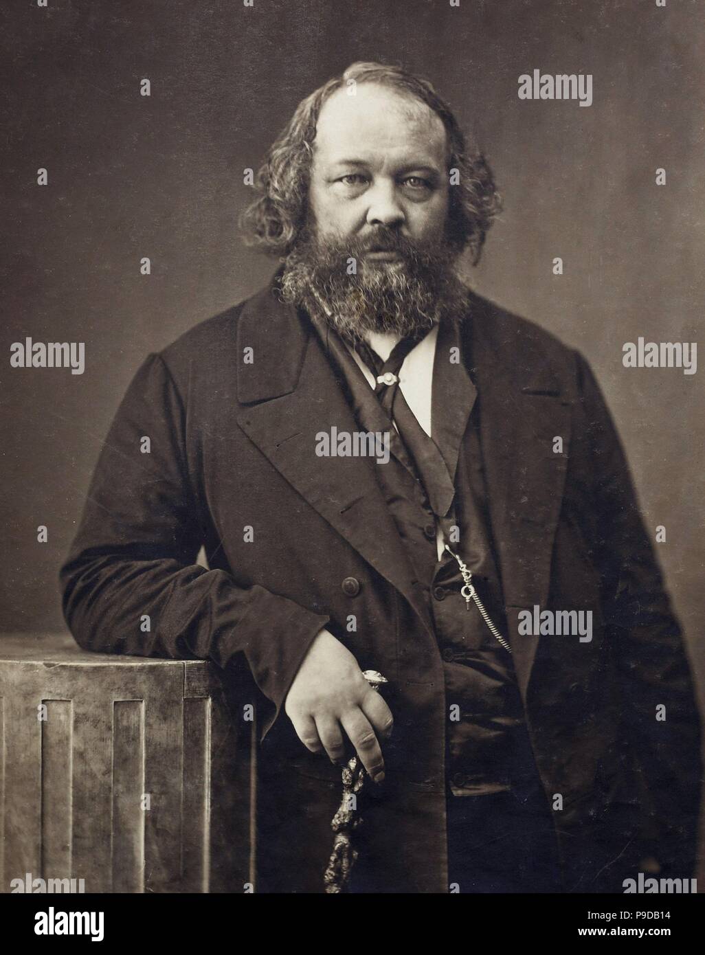 Portrait of Mikhail Alexandrovich Bakunin (1814-1876). Museum: PRIVATE ...