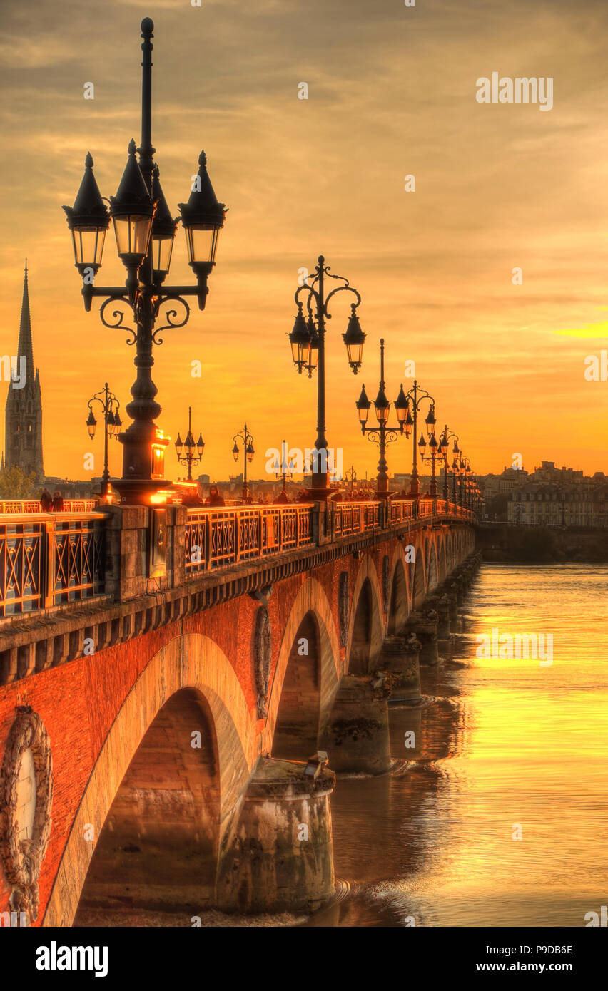 France water sunset hi-res stock photography and images - Alamy