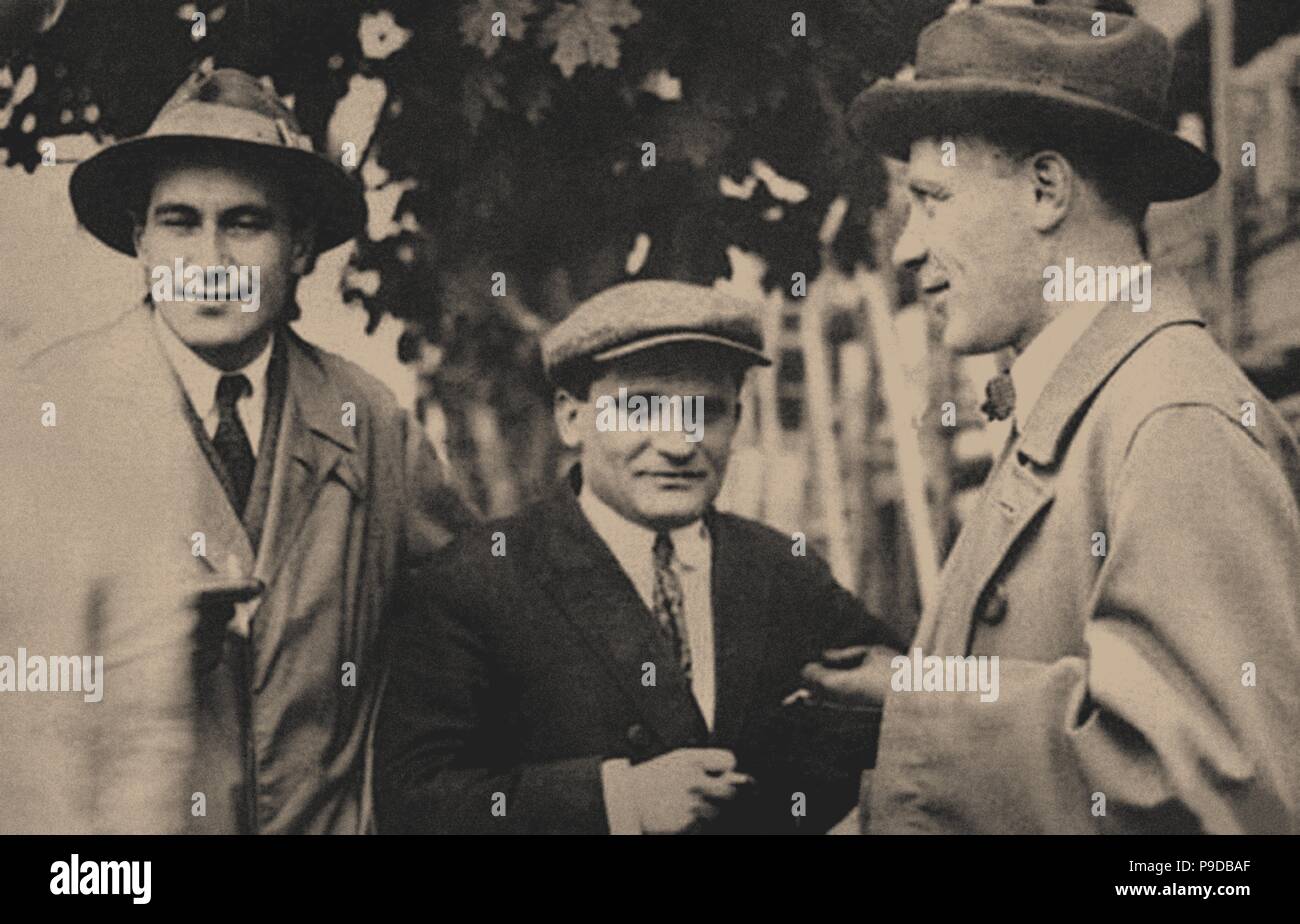 Valentin Kataev, Yury Olesha and Mikhail Bulgakov. Museum: PRIVATE ...