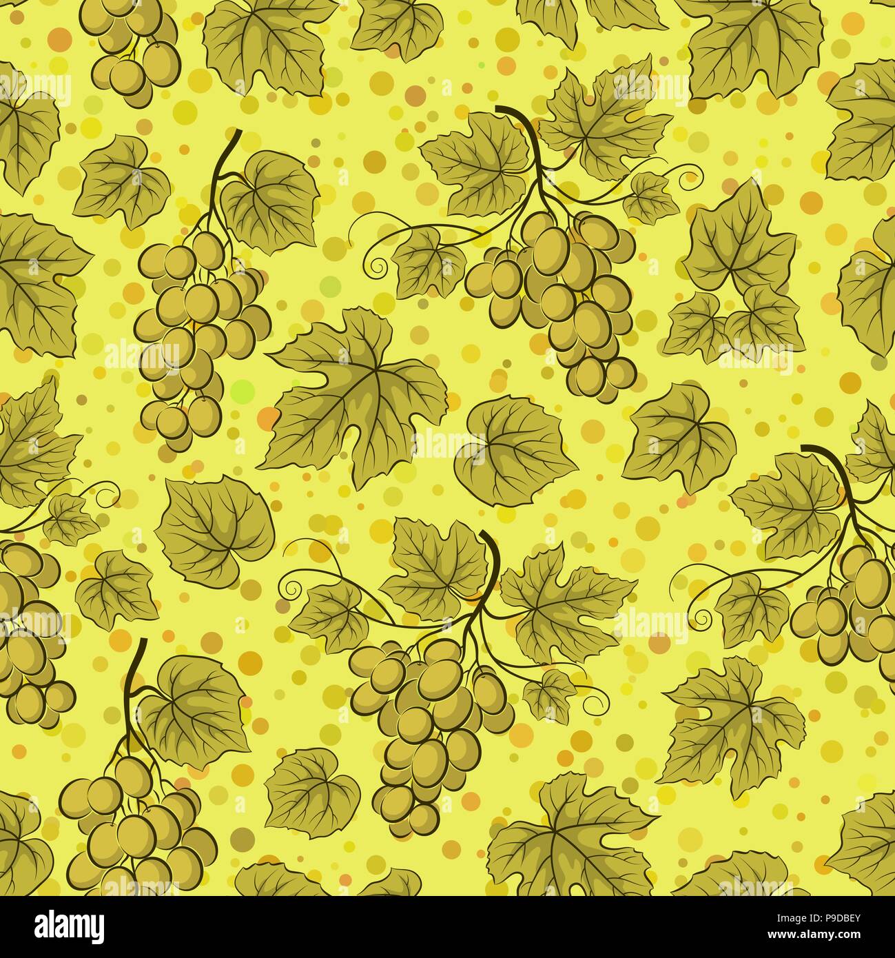 Grape, Seamless Background Stock Vector Image & Art - Alamy