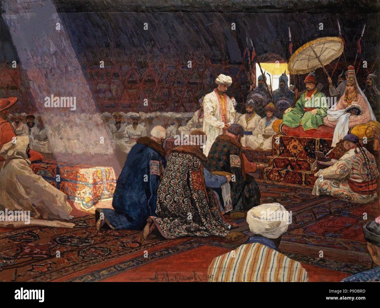 Golden Horde High Resolution Stock Photography and Images - Alamy