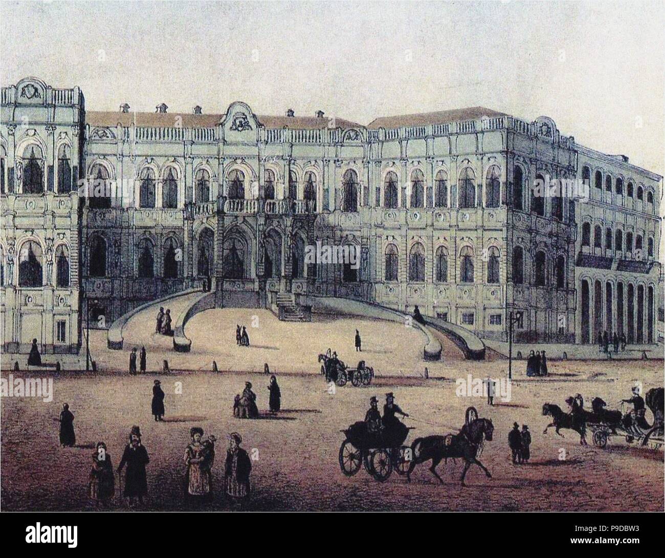 The Chertkov House on Myasnitskaya Street in Moscow. Museum: Russian ...