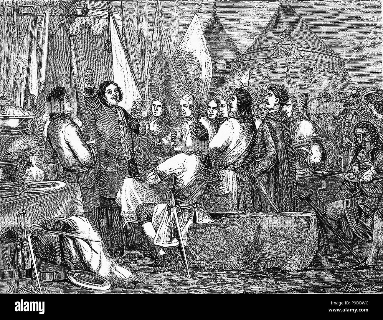 The All-Joking, All-Drunken Synod of Fools and Jesters by Peter I of ...