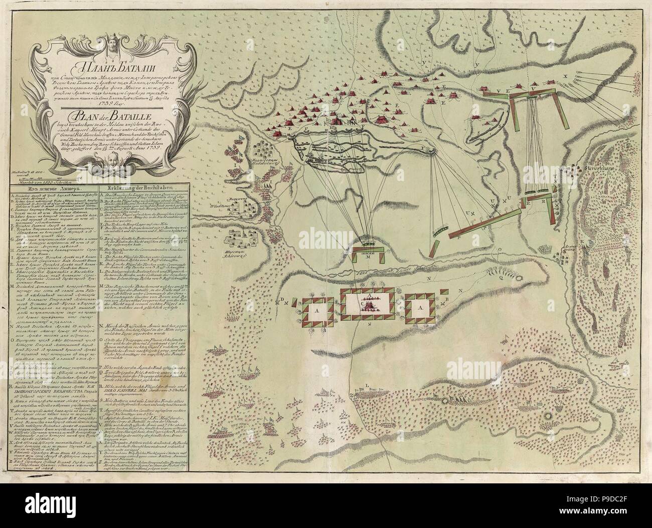 Map of Battle of Savuchny. Museum: Russian National Library, St ...