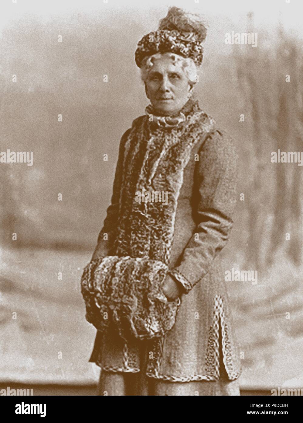 Anna Harriette Leonowens (1831-1915). Museum: PRIVATE COLLECTION Stock ...