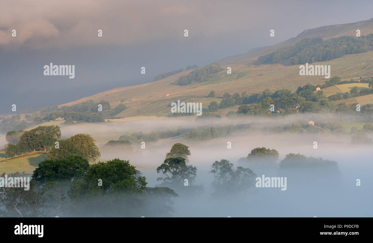 Another glorious day bekons after the early morning mist in the ...