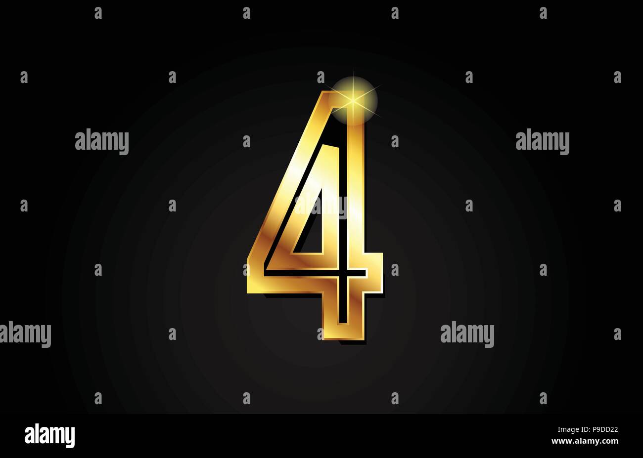 Luxury 4 logo Stock Vector Images - Alamy