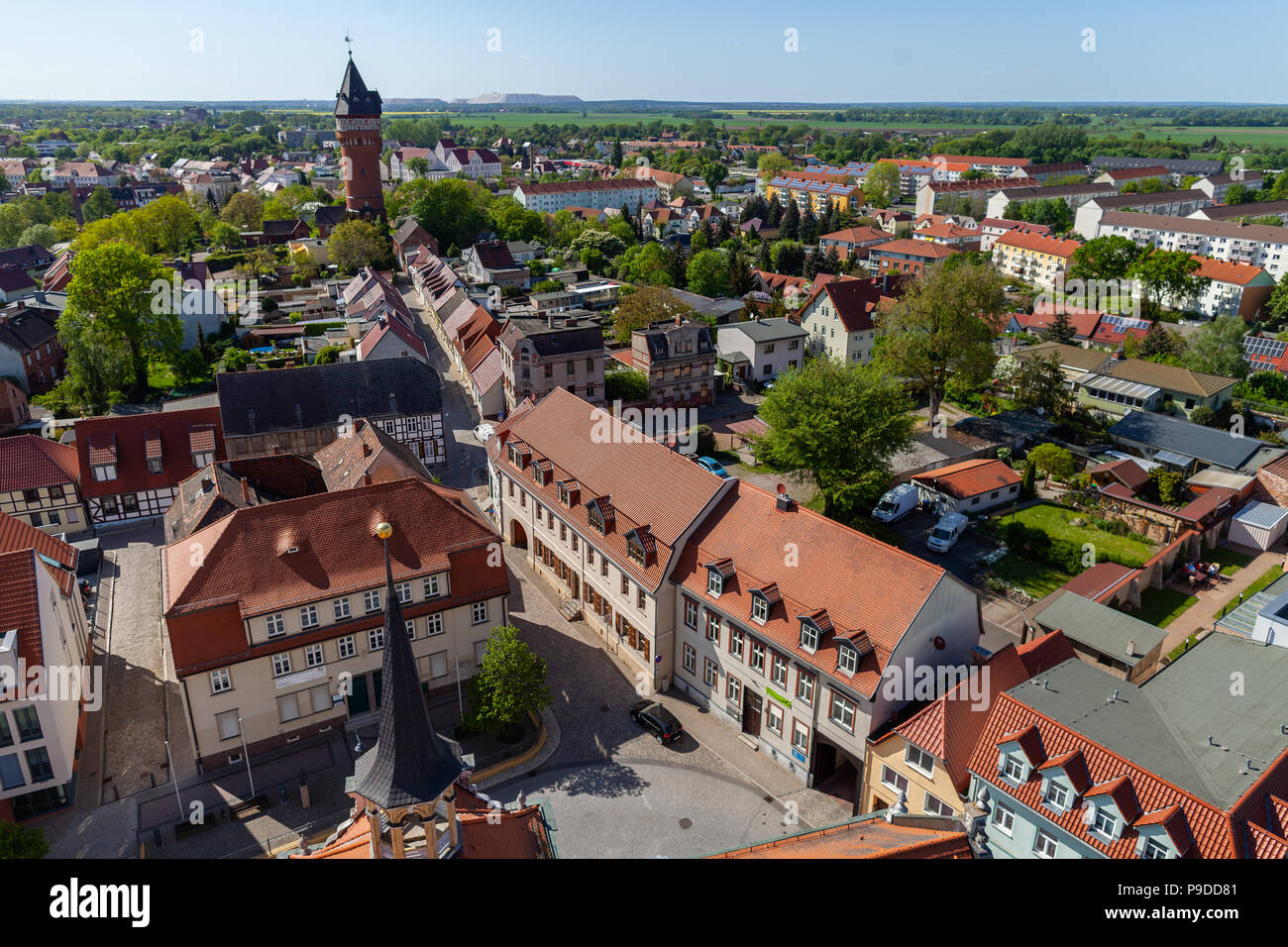 Aerial view magdeburg old city hi-res stock photography and images - Alamy
