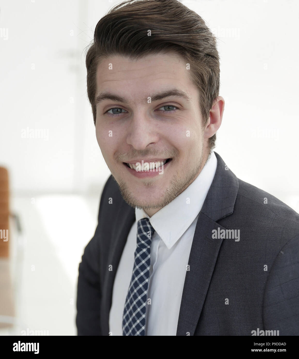 closeup.a successful young man Stock Photo - Alamy