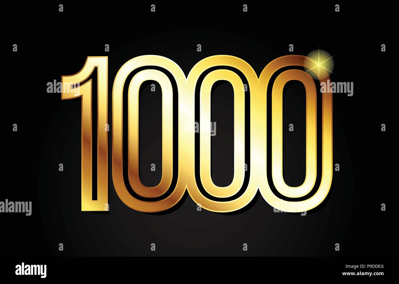 Gold 1000 Stock Vector Images - Alamy