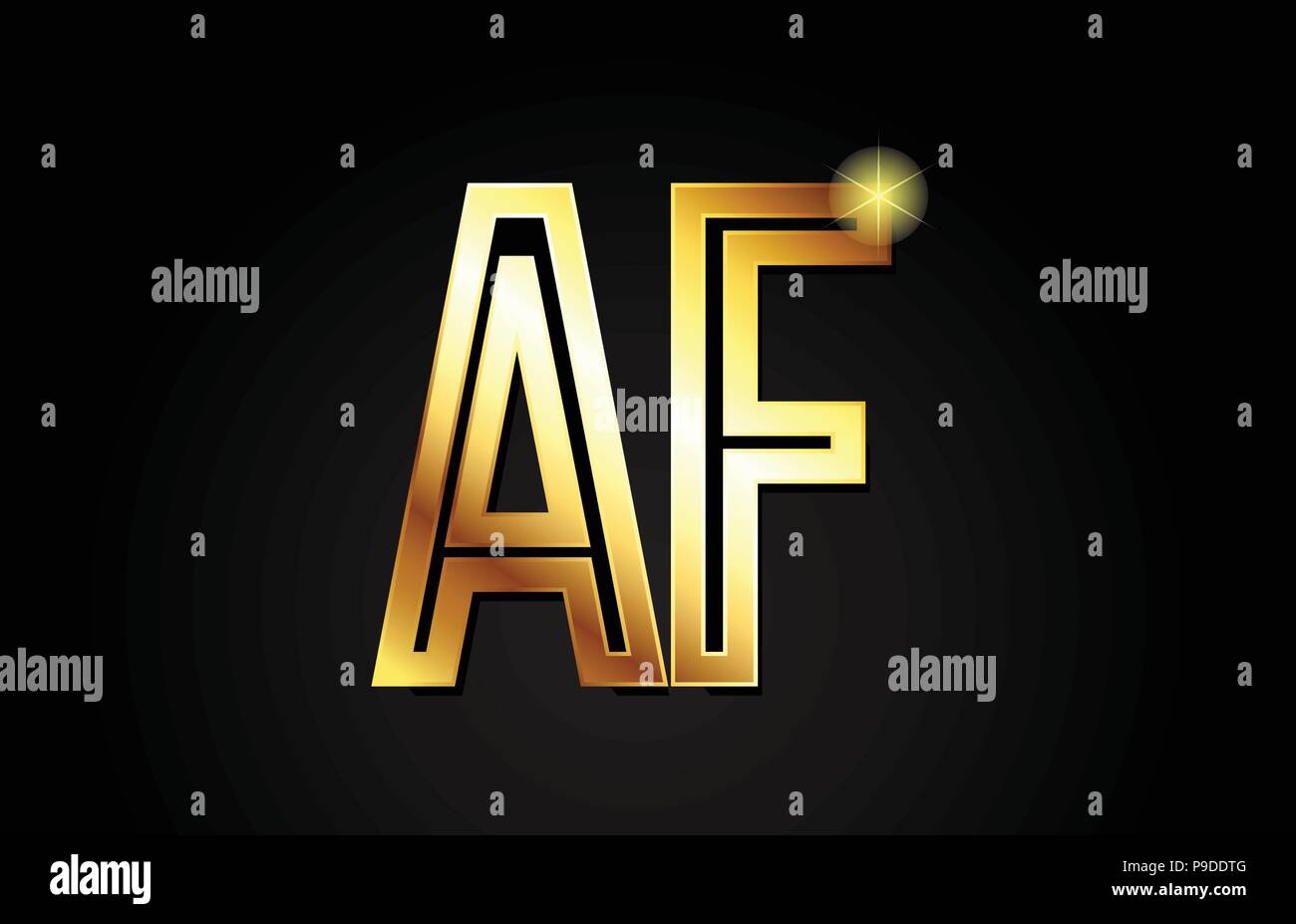 Letter af hi-res stock photography and images - Alamy