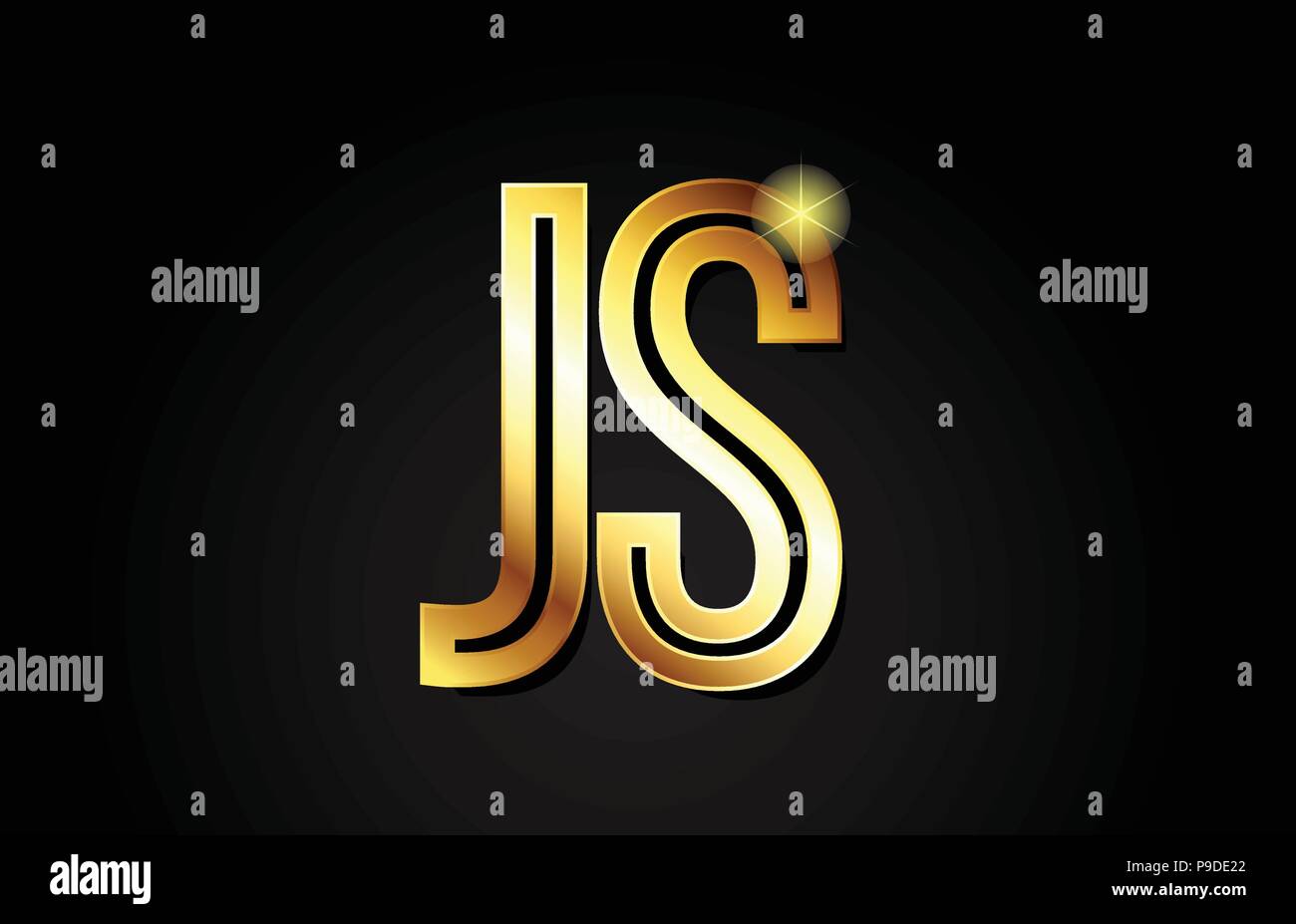 Js logo Stock Vector Images - Alamy