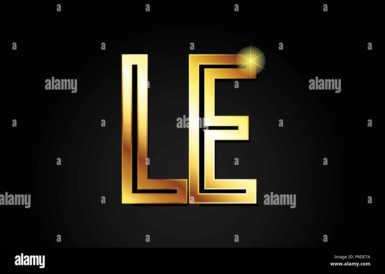 Alphabet le hi-res stock photography and images - Alamy