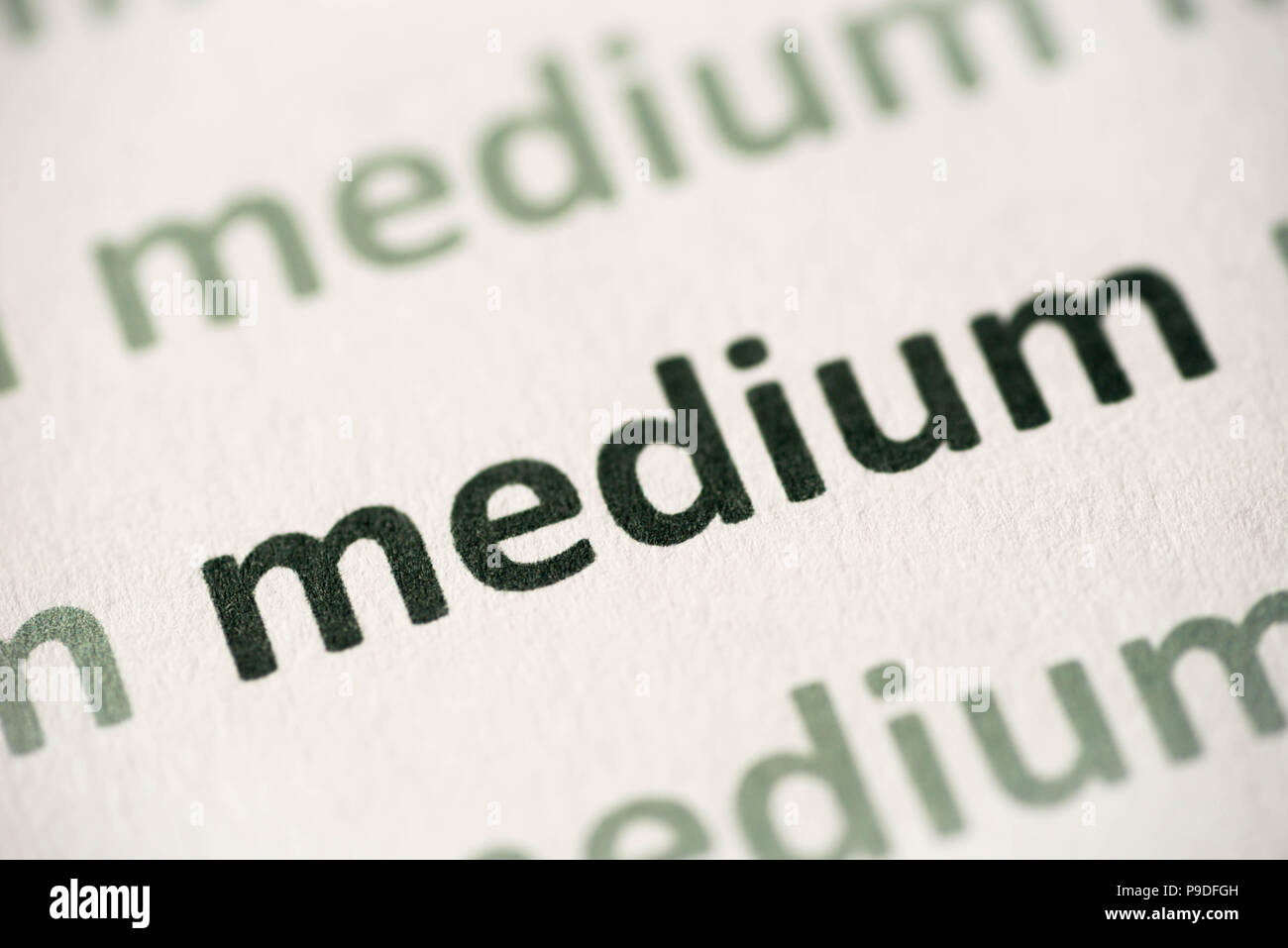 Medium environment hi-res stock photography and images - Alamy