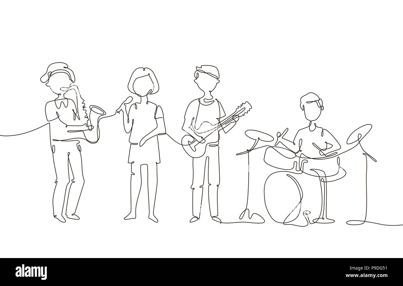 One sing Stock Vector Images - Alamy