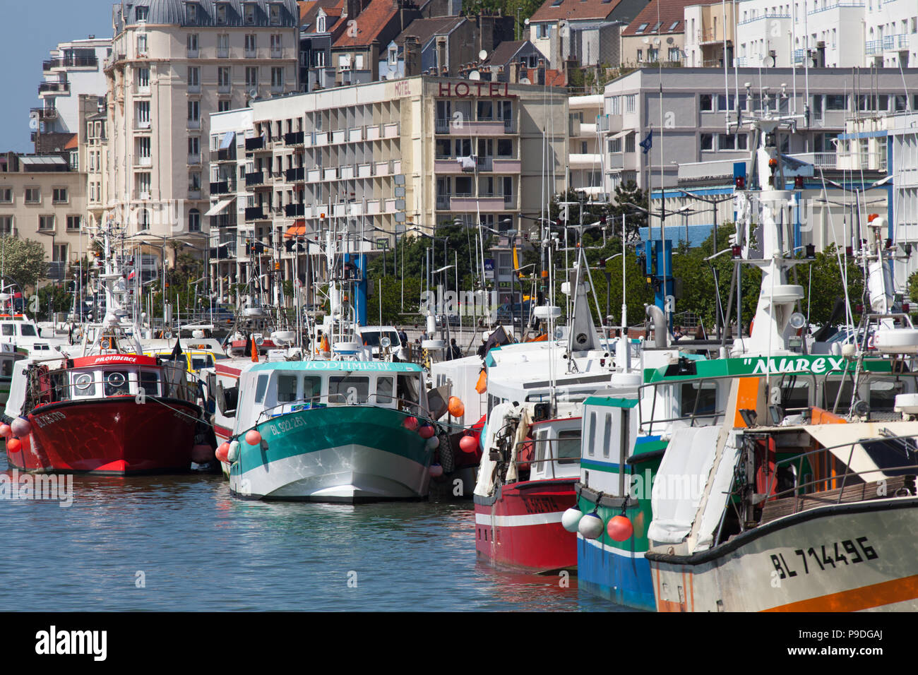 Boulogne sur mer, harbour hi-res stock photography and images - Alamy
