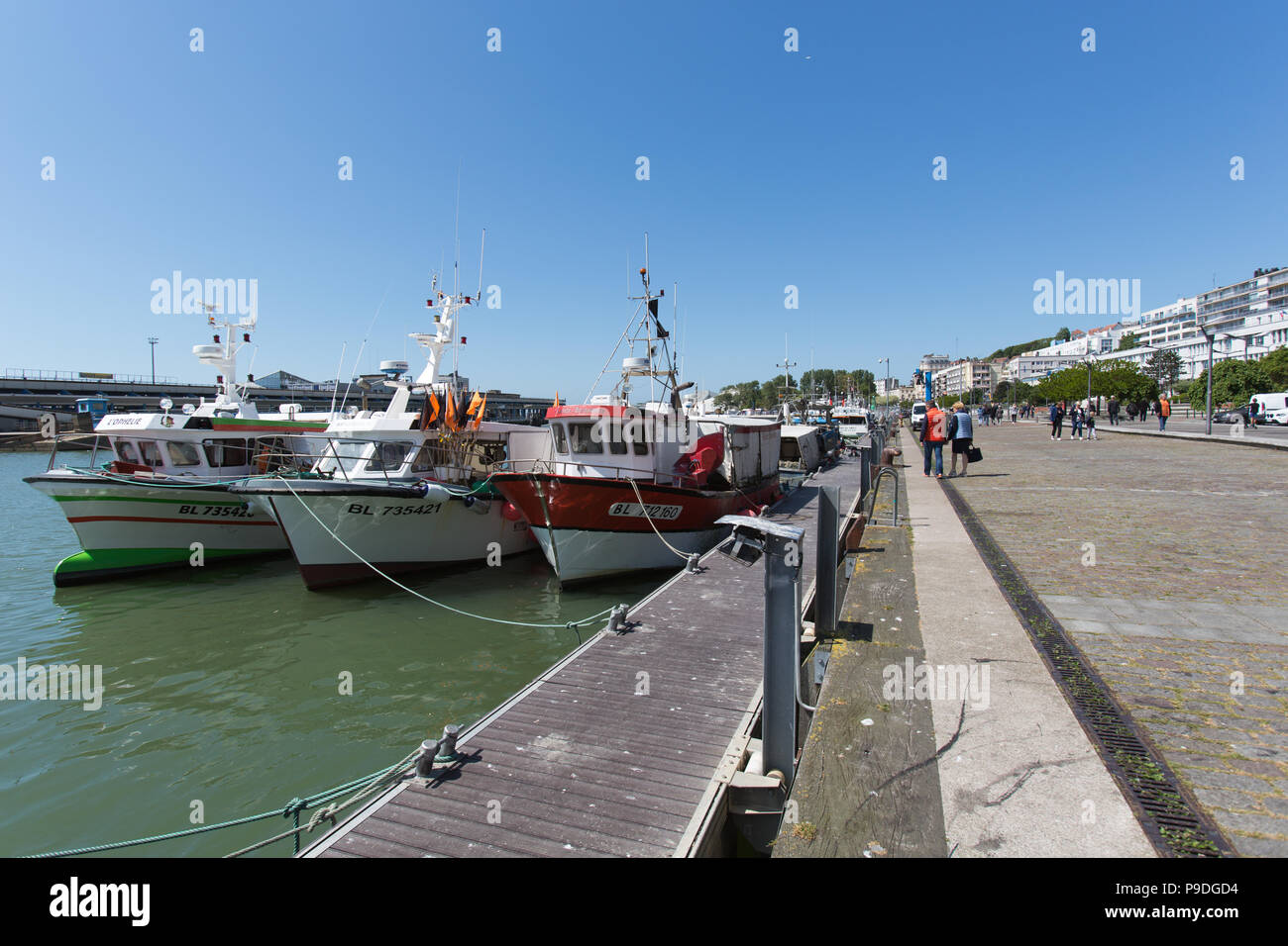 Boulogne sur mer, harbour hi-res stock photography and images - Alamy