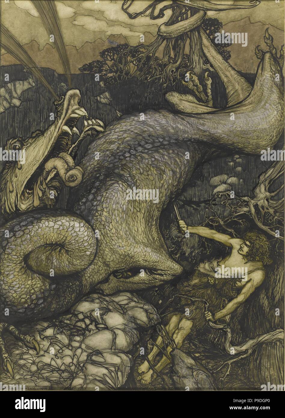 Sigurd dragon hi-res stock photography and images - Alamy