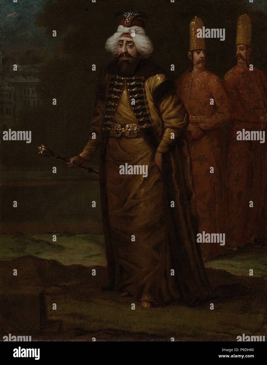 Sultan Ahmed III (1673-1736). Museum: Rijksmuseum, Amsterdam Stock ...