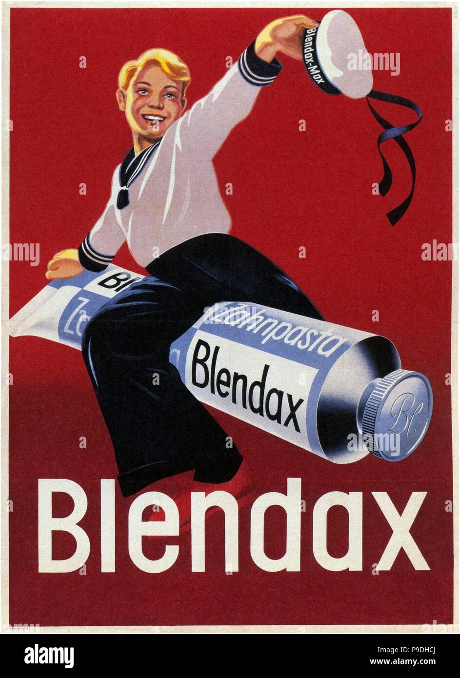 Blendax Toothpaste. Museum: PRIVATE COLLECTION Stock Photo - Alamy