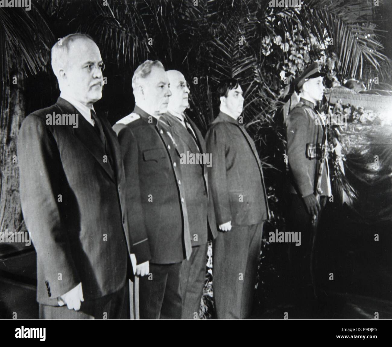 The Stalin's funeral ceremony on March 1953. Museum: State Central ...