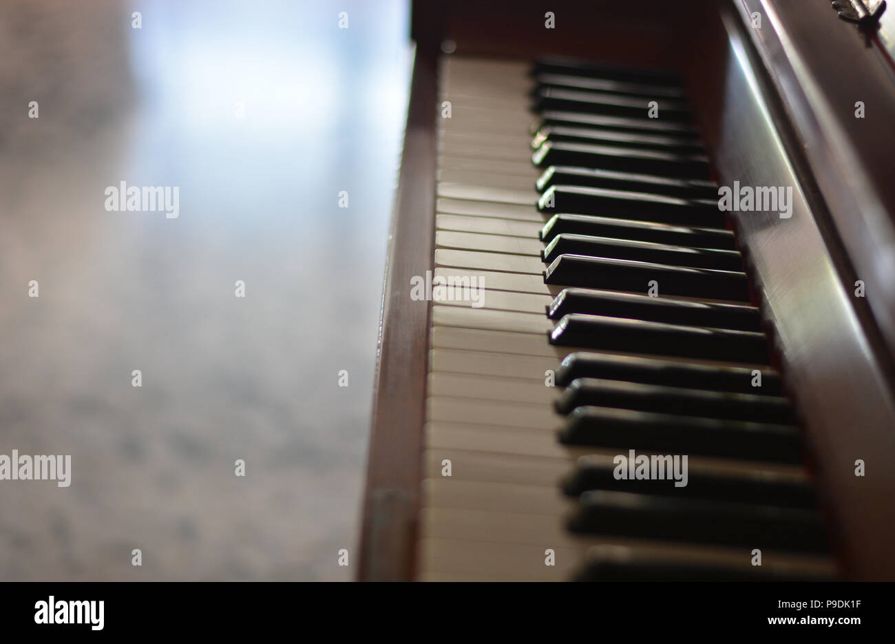 an ancient piano Stock Photo - Alamy