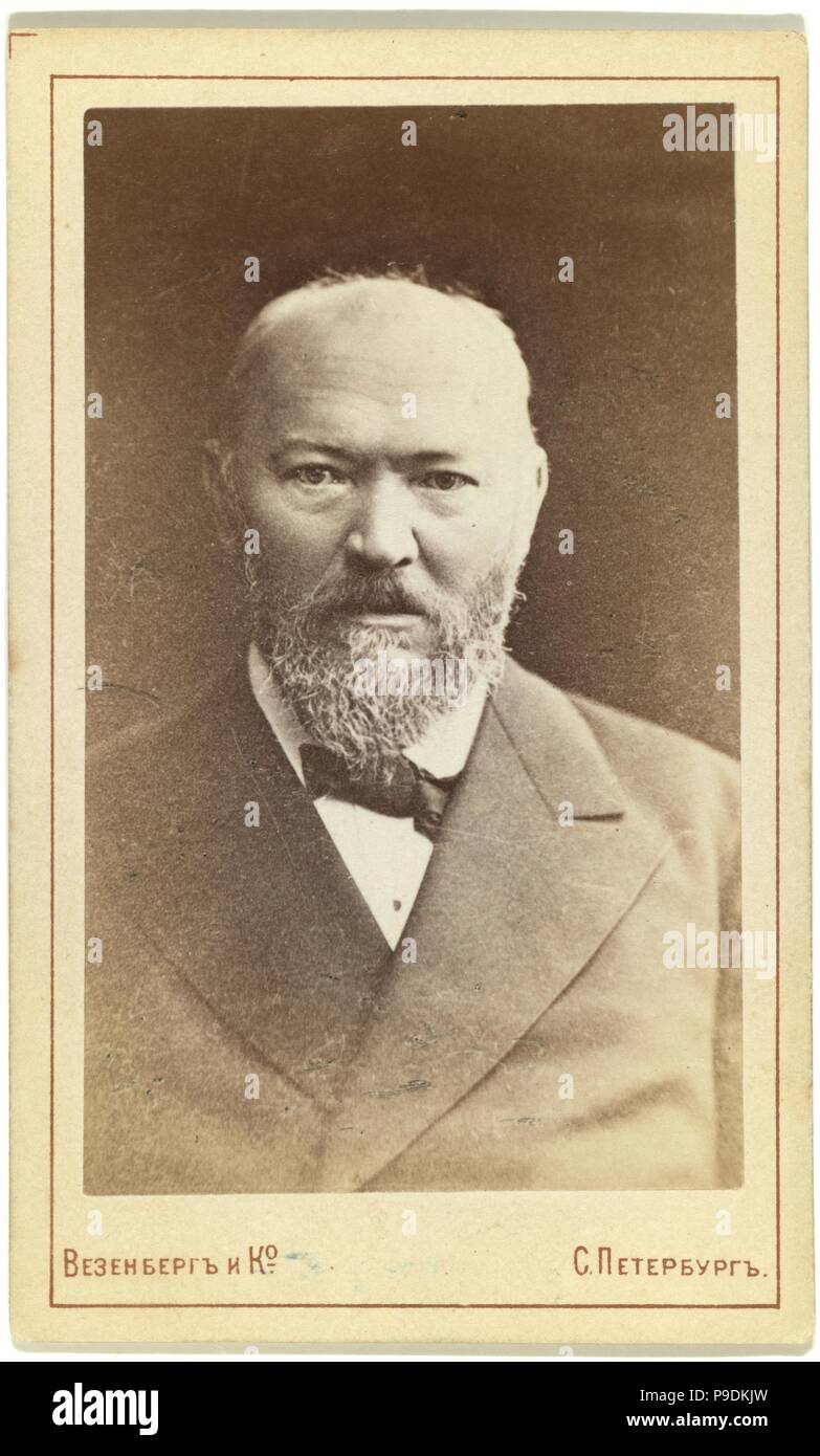 Portrait of the Dramatist Alexander N. Ostrovsky (1823-1886). Museum ...