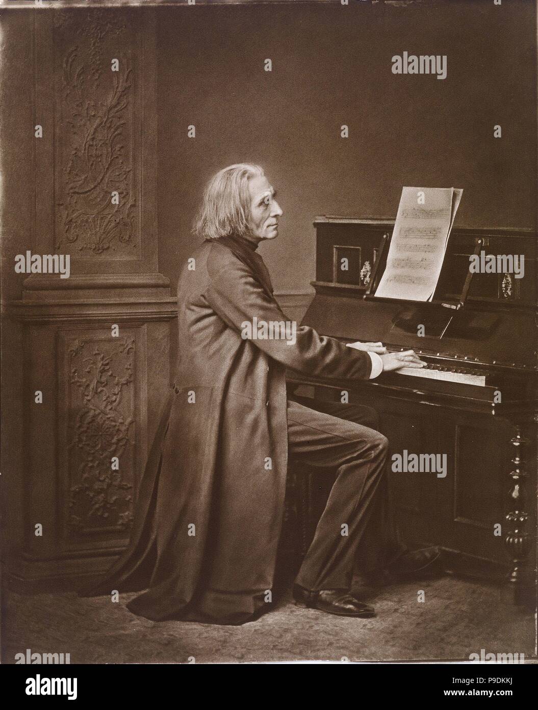 Portrait of the Composer Franz Liszt (1811-1886). Museum: PRIVATE ...