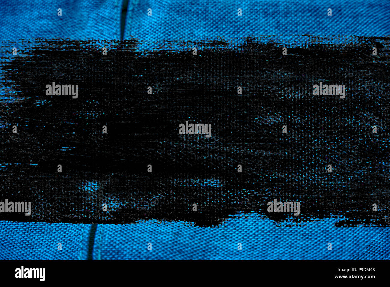 Grunge dirty Ultra blue Linen fabric surface for mock-up or designer ...