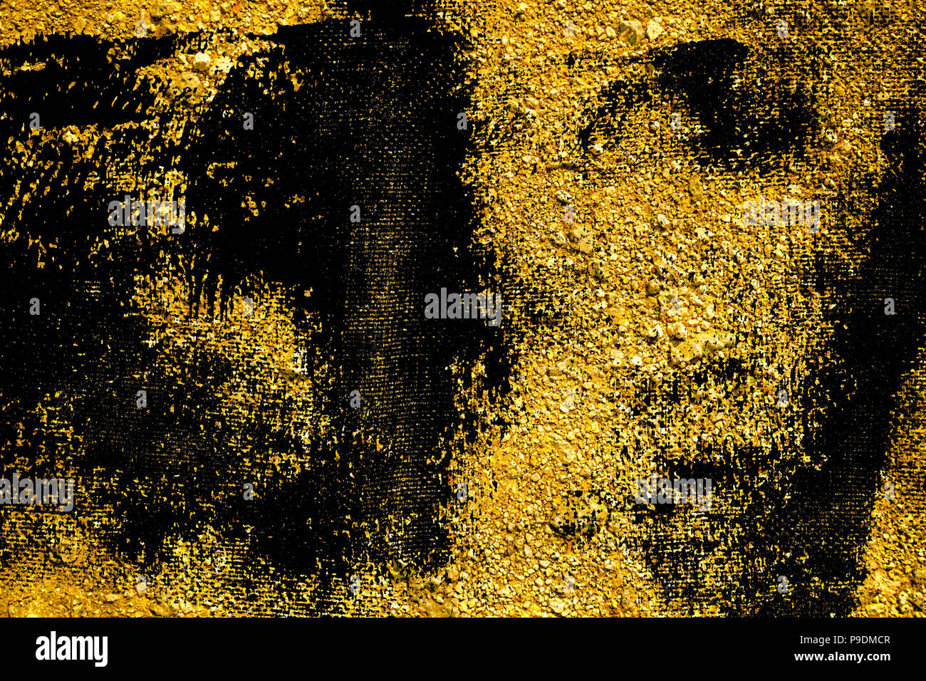 Grunge Ultra yellow Ground texture, sand surface, stone background ...