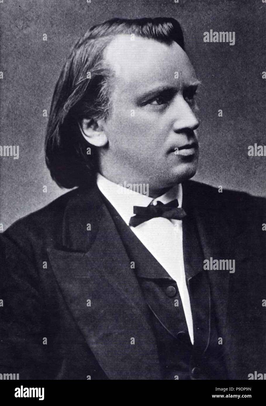 Johannes Brahms (1833-1897). Museum: PRIVATE COLLECTION Stock Photo - Alamy