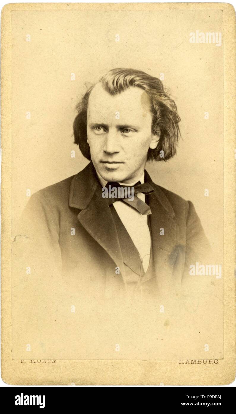 Johannes brahms 1833 1897 hi-res stock photography and images - Alamy