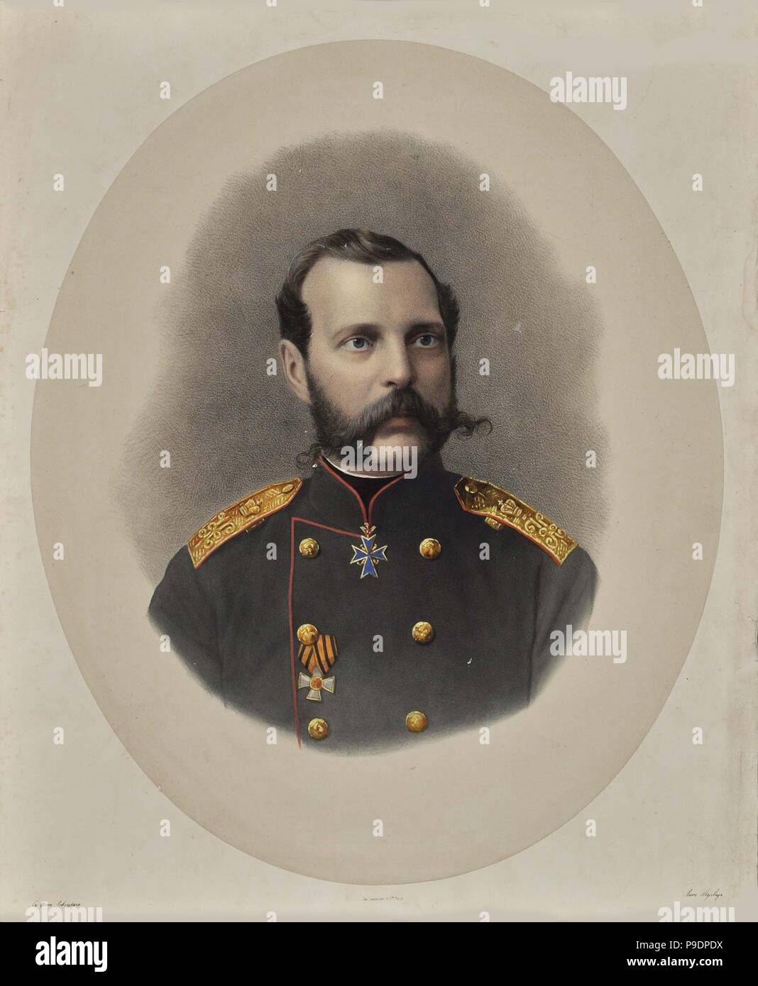 Portrait of Emperor Alexander II of Russia (1818-1881). Museum: Russian ...