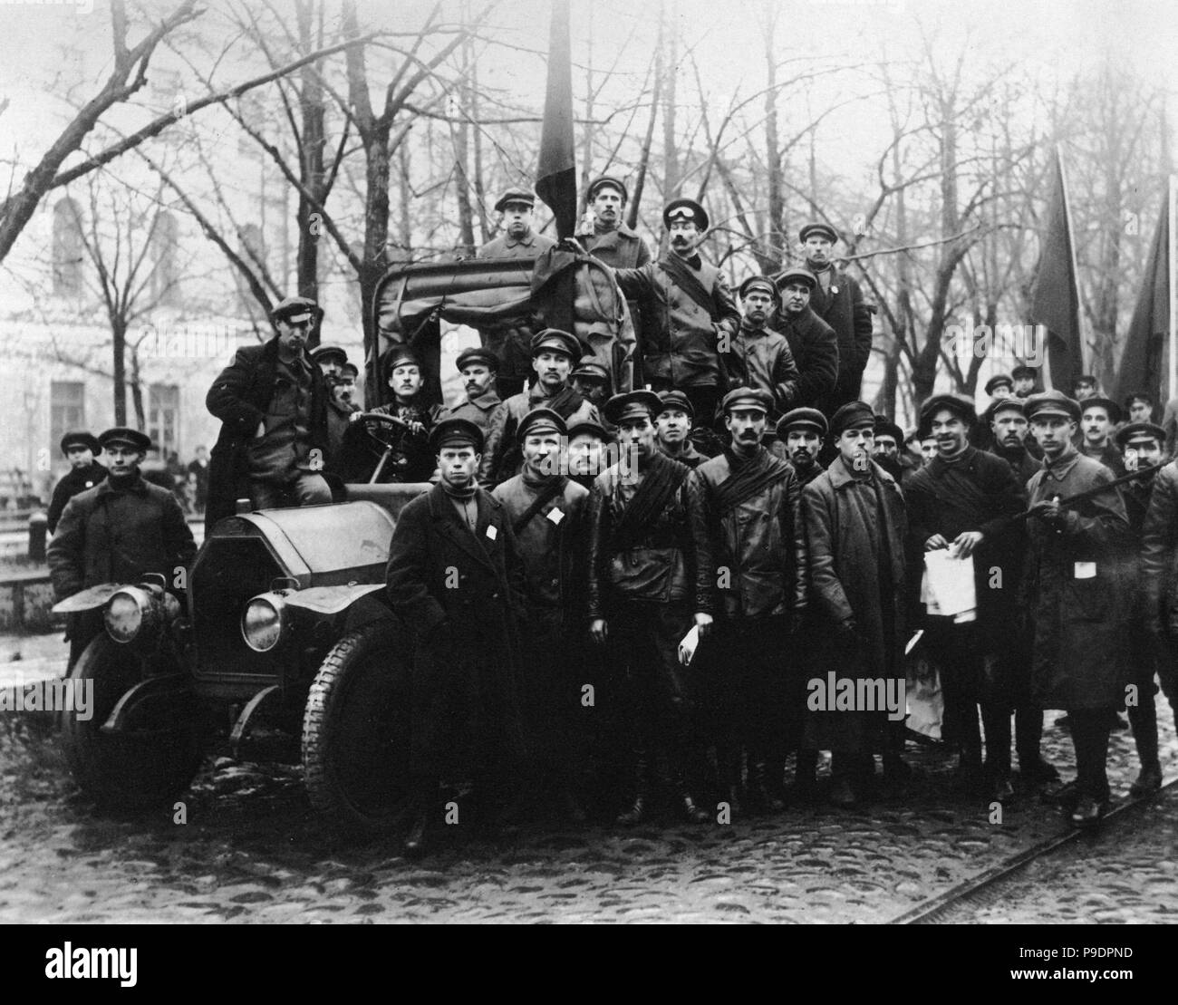 A Group of Red Army Men. Petrograd, 1917. Museum: State History Museum ...