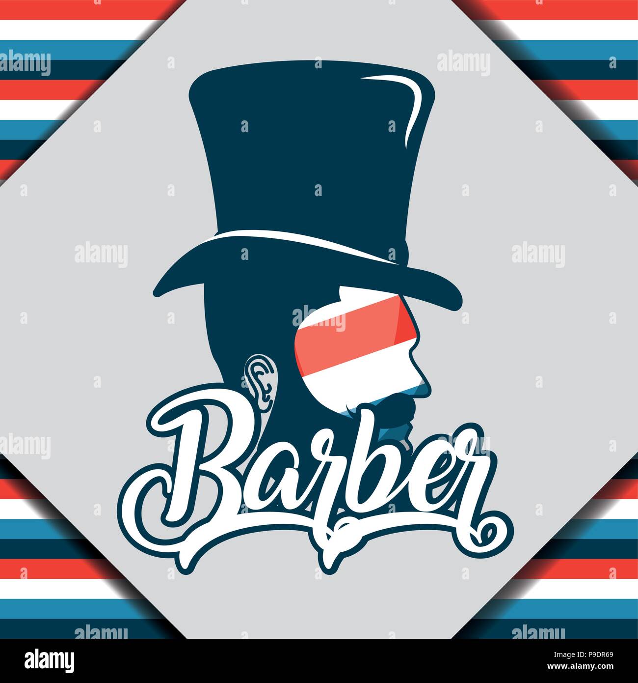 baber shop design Stock Vector Image & Art - Alamy