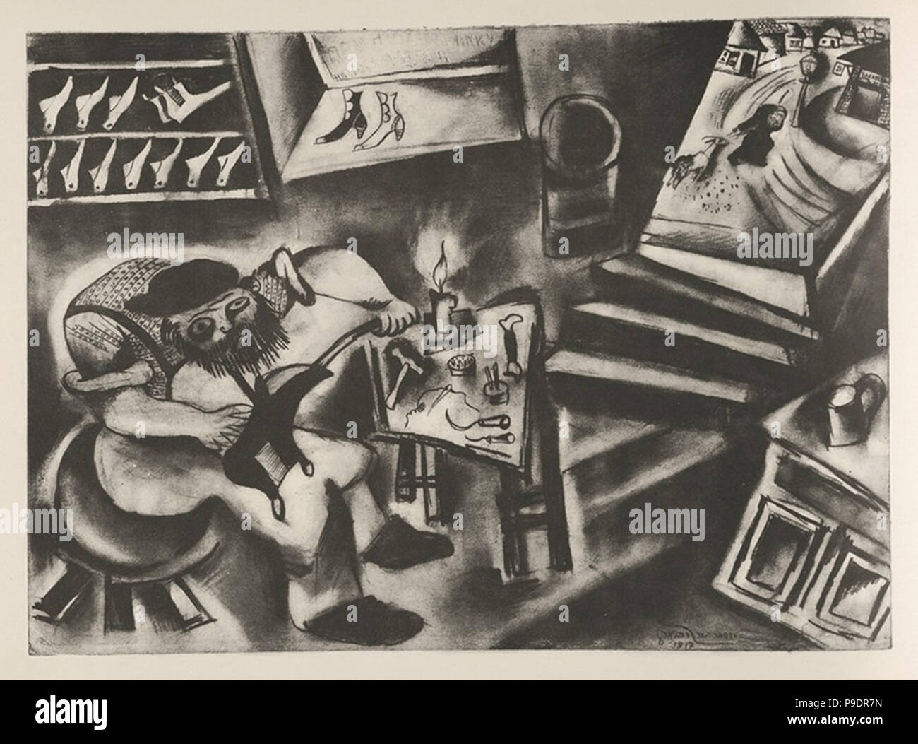 abstract russian drawing Stock Photo - Alamy