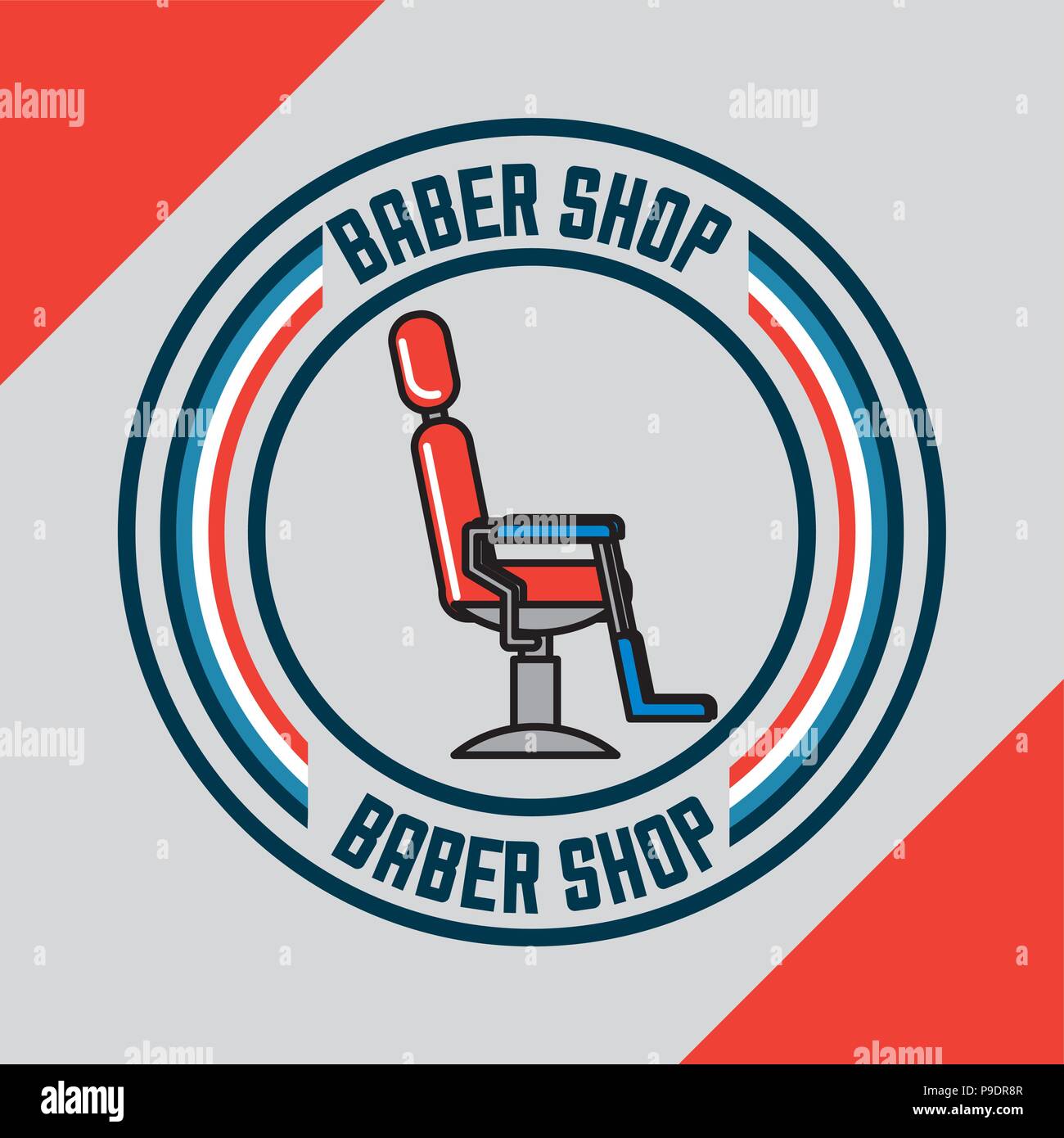 baber shop design Stock Vector Image & Art - Alamy