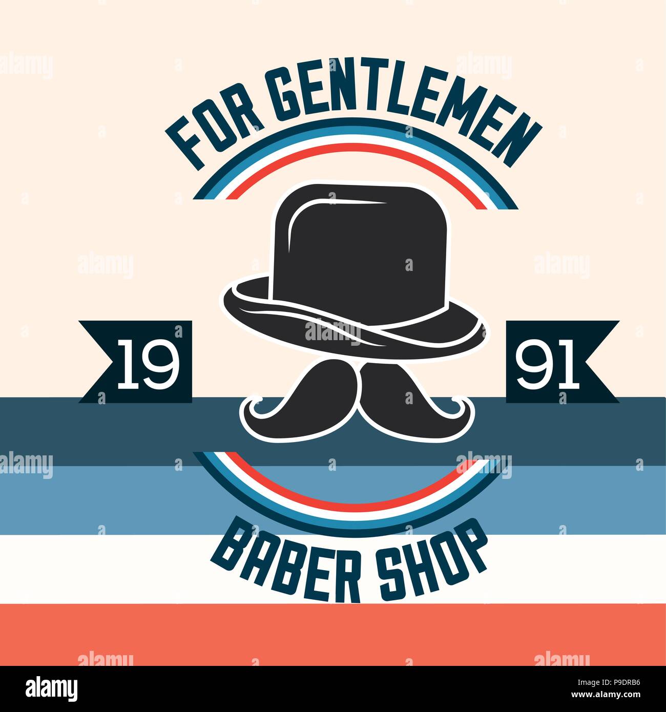 baber shop design Stock Vector Image & Art - Alamy