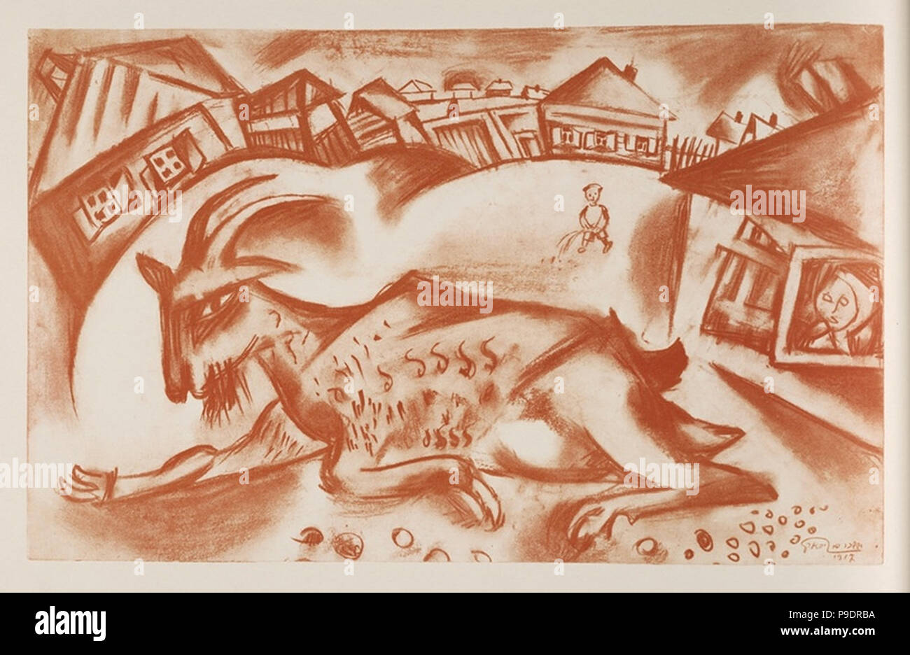 abstract russian drawing Stock Photo - Alamy