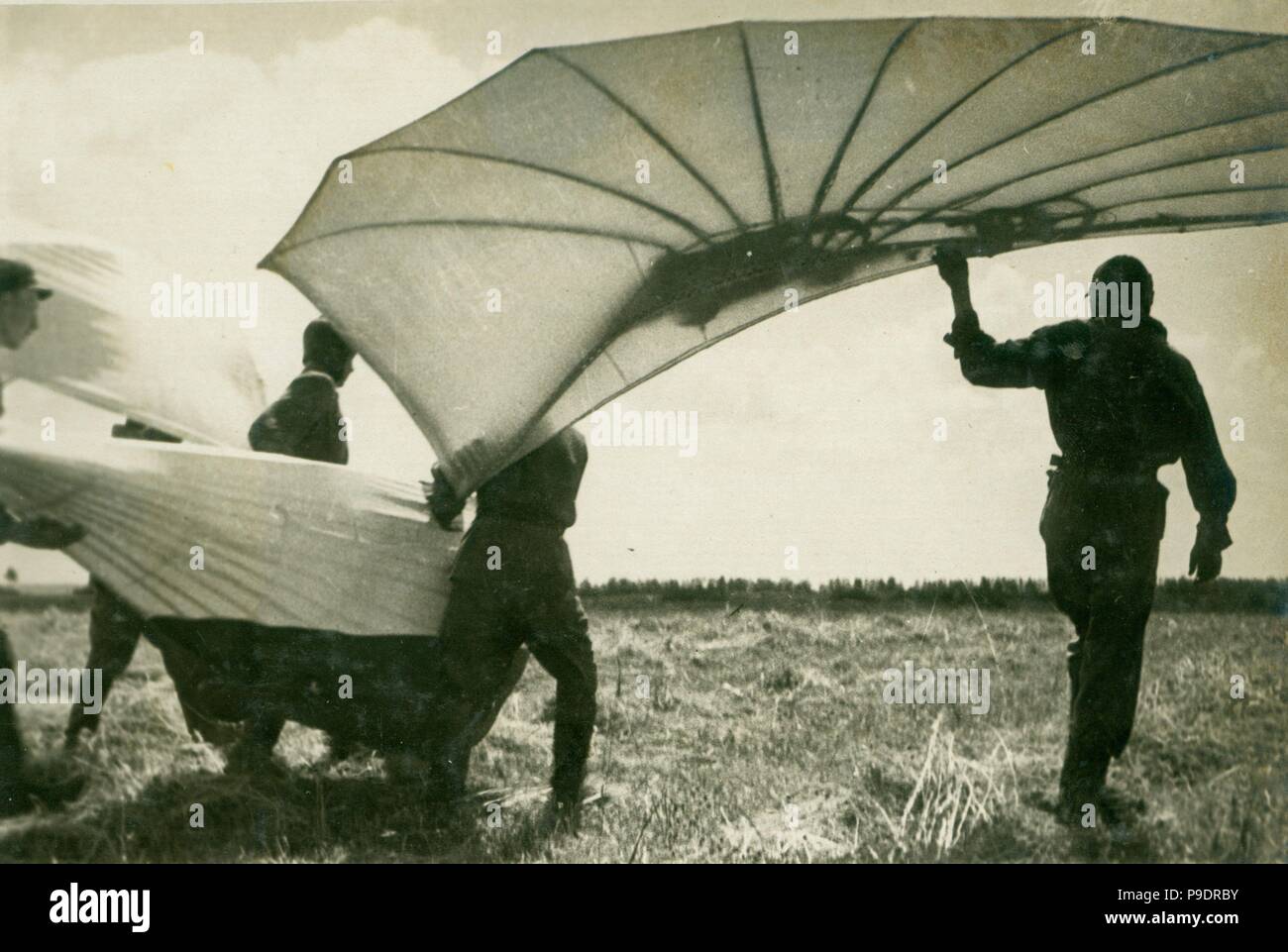 Presentation of Vladimir Tatlin’s Letatlin in Moscow. Museum: State ...