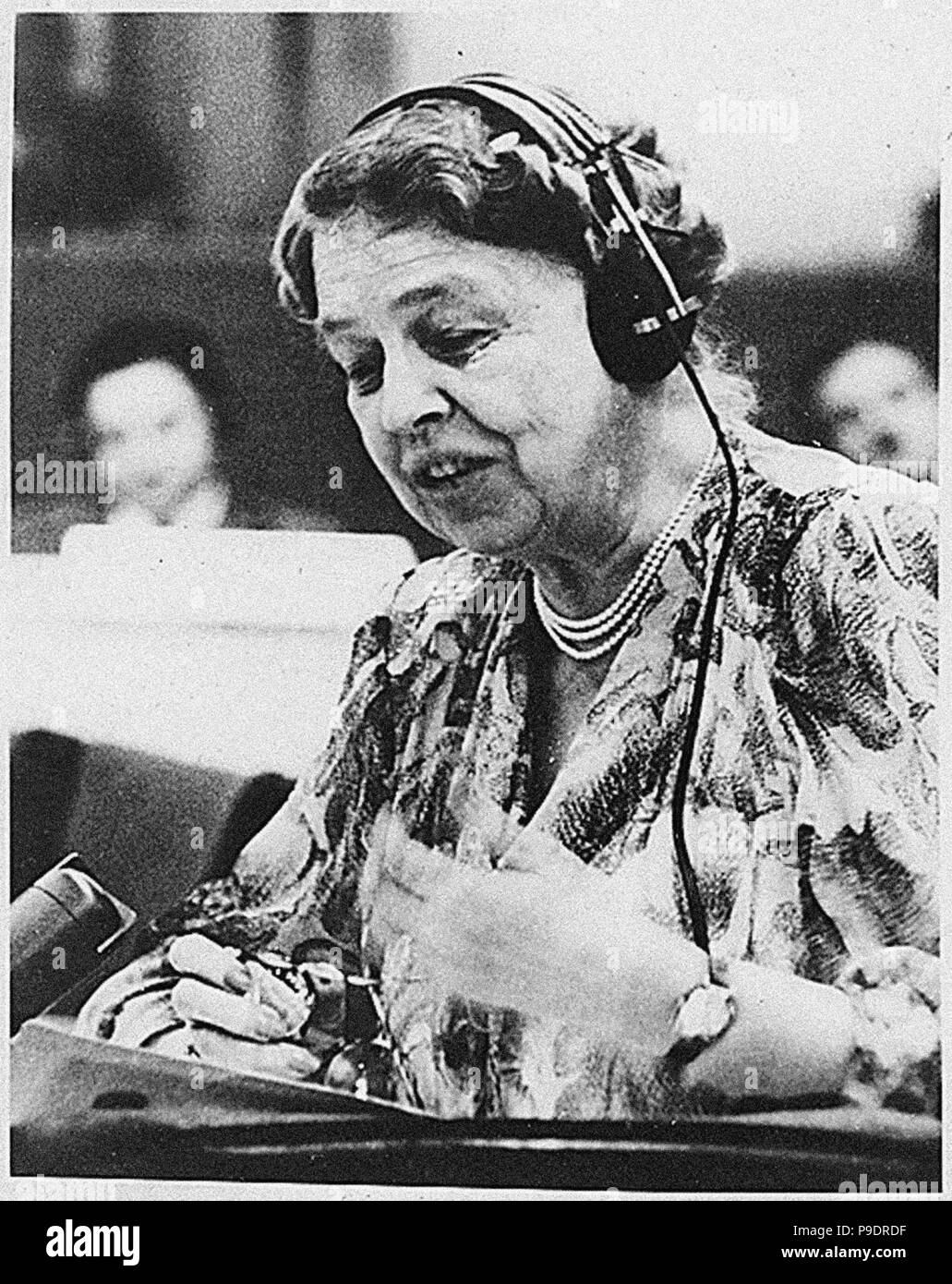Eleanor roosevelt united nations hi-res stock photography and images ...