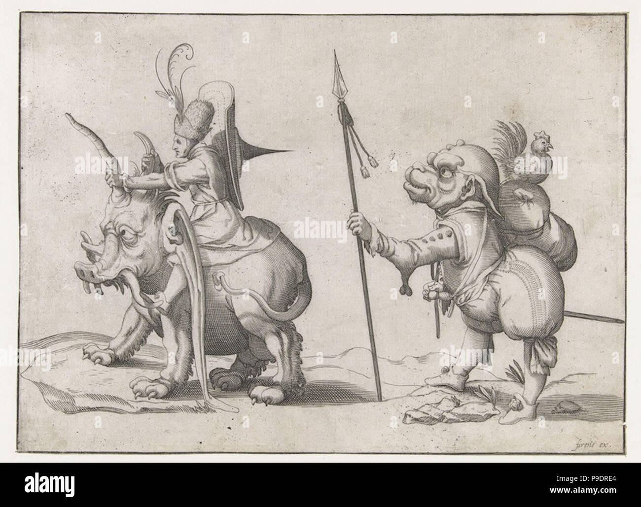 Medieval demons hi-res stock photography and images - Alamy