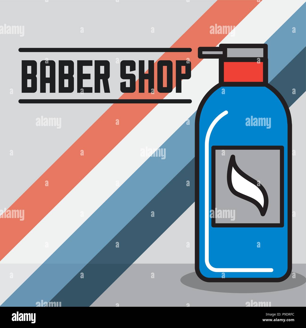 baber shop design Stock Vector Image & Art - Alamy