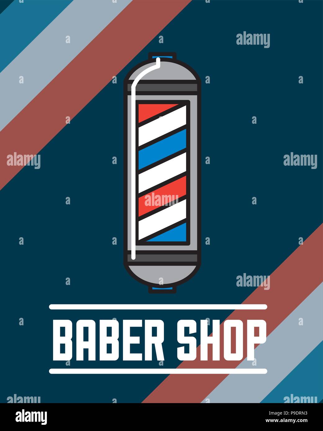baber shop design Stock Vector Image & Art - Alamy