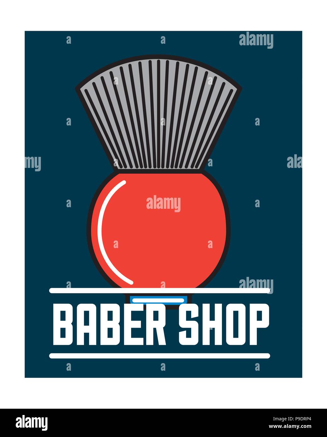 baber shop design Stock Vector Image & Art - Alamy