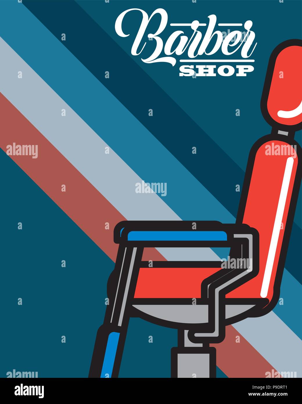 baber shop design Stock Vector Image & Art - Alamy